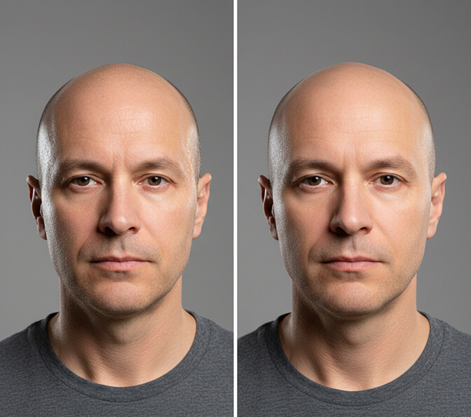 Bald Head Professional Photos- Lighting Tips That Actually Work (2026)