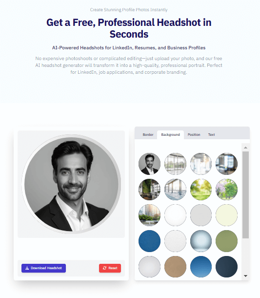 7 Best Free AI Headshot Tools for Realistic Photos